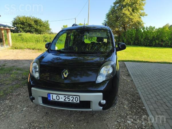Black Renault Kangoo 2013 in Riga, with an engine capacity of 1.50 L and mileage of 348 thousand km for 3990 €, photo 4 on AUTOMOTO.COM.LV