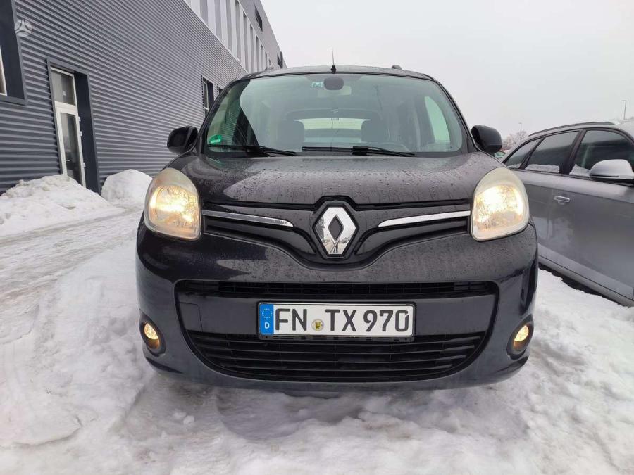 Black Renault Kangoo 2014 in Taurage, with an engine capacity of 1.46 L and mileage of 236 thousand km for 5700 €, photo 2 on AUTOMOTO.COM.LV