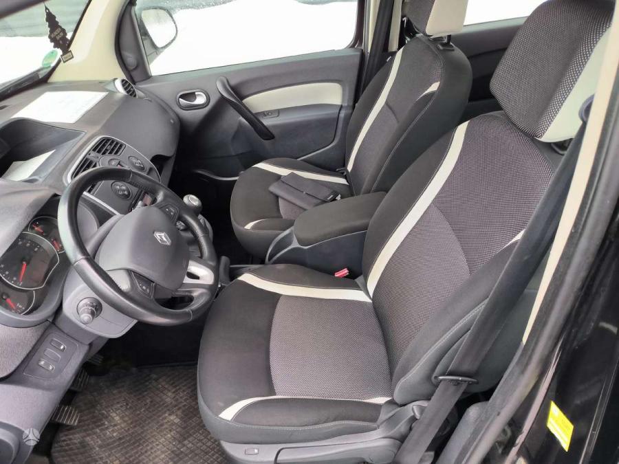 Black Renault Kangoo 2014 in Taurage, with an engine capacity of 1.46 L and mileage of 236 thousand km for 5700 €, photo 9 on AUTOMOTO.COM.LV