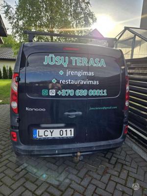 Melns Renault Kangoo 2011 Viļņa, ar dzinēja tilpumu 1.46 L un nobraukumu 234 tūkst. km par 1150 €, foto 3 vietnē AUTOMOTO.COM.LV