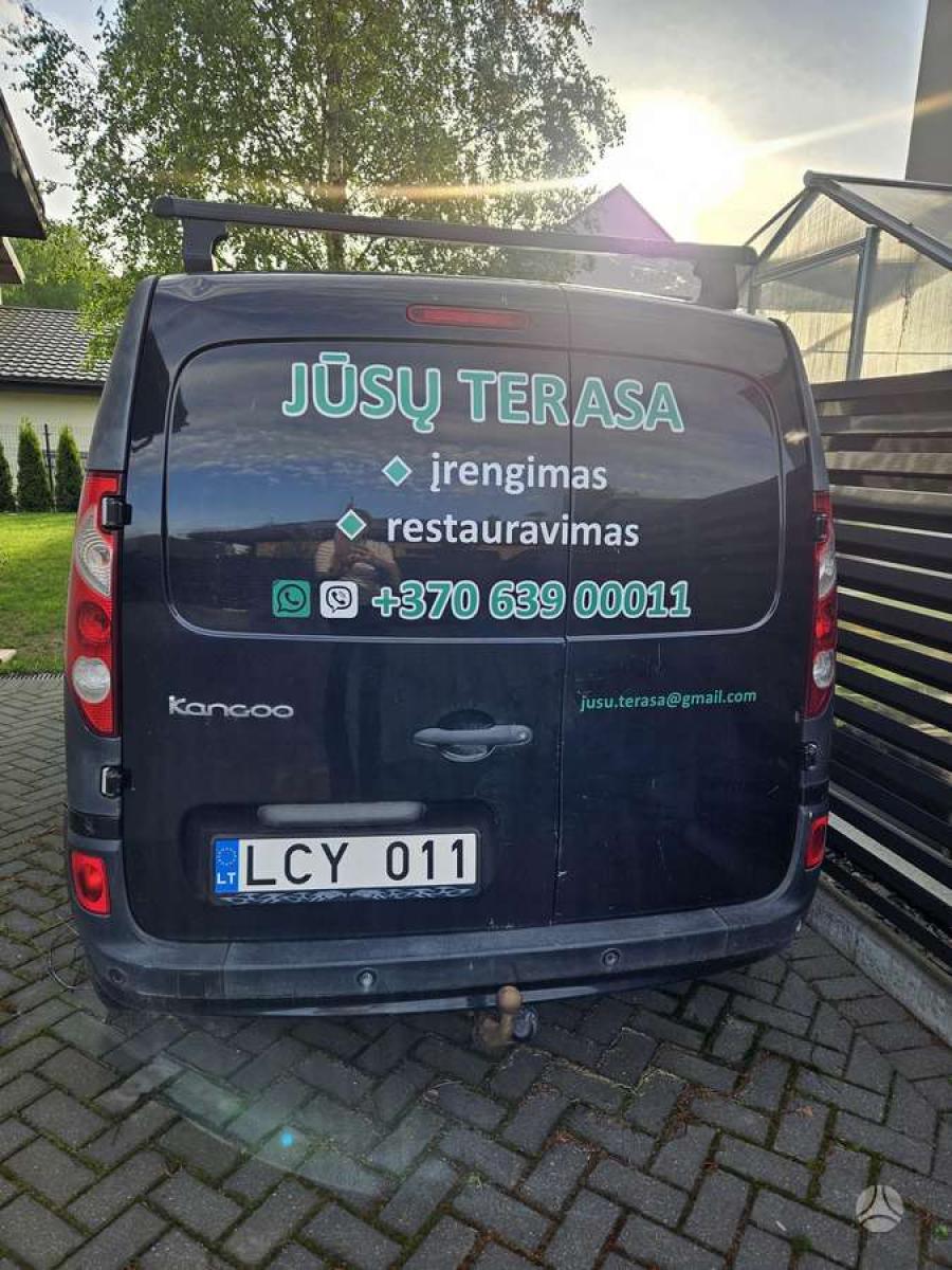 Melns Renault Kangoo 2011 Viļņa, ar dzinēja tilpumu 1.46 L un nobraukumu 234 tūkst. km par 1150 €, foto 3 vietnē AUTOMOTO.COM.LV