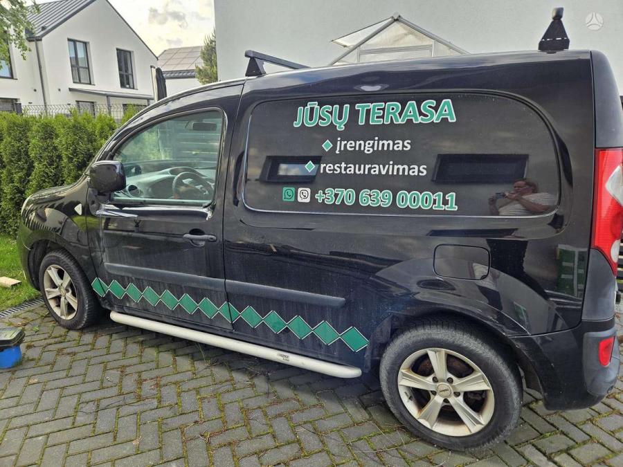 Melns Renault Kangoo 2011 Viļņa, ar dzinēja tilpumu 1.46 L un nobraukumu 234 tūkst. km par 1150 €, foto 4 vietnē AUTOMOTO.COM.LV