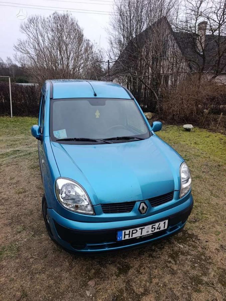 Zils Renault Kangoo 2007 Viļņa, ar dzinēja tilpumu 1.50 L un nobraukumu 337 tūkst. km par 1900 €, foto 1 vietnē AUTOMOTO.COM.LV