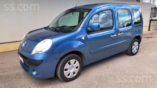 Blue Renault Kangoo 2011 in Ogre, with an engine capacity of 1.50 L and mileage of 300 thousand km for 3750 €, photo 5 on AUTOMOTO.COM.LV