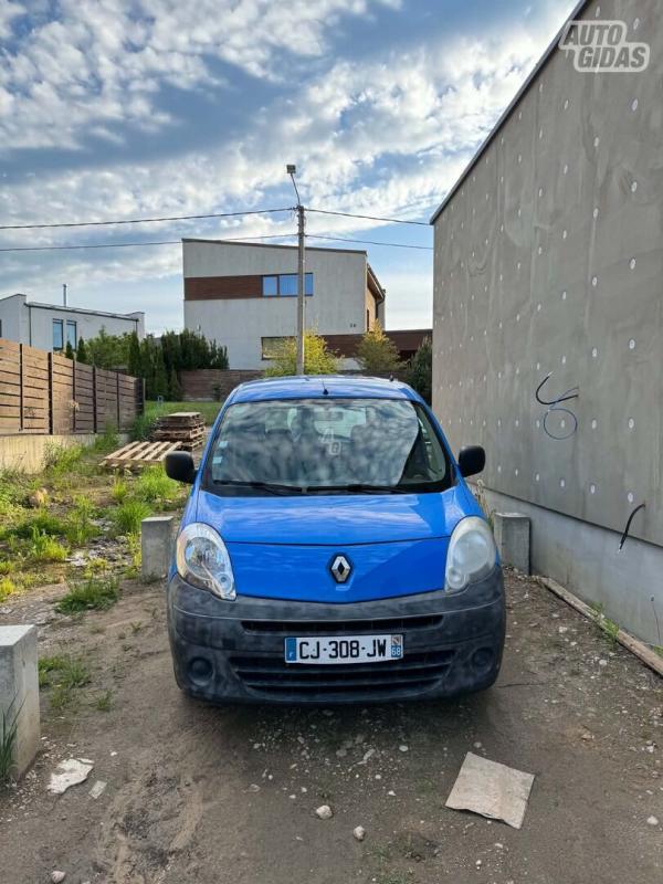 Blue Renault Kangoo 2012 in Vilnius, with an engine capacity of 1.50 L and mileage of 251 thousand km for 2500 €, photo 1 on AUTOMOTO.COM.LV