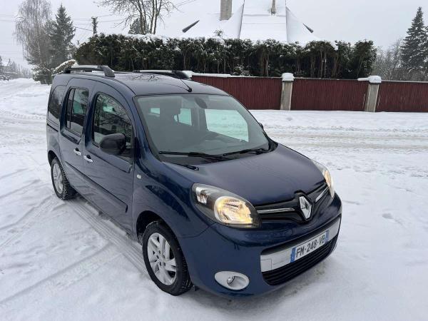 Blue Renault Kangoo 2017 in Kaunas, with an engine capacity of 1.46 L and mileage of 247 thousand km for 6750 €, photo 7 on AUTOMOTO.COM.LV