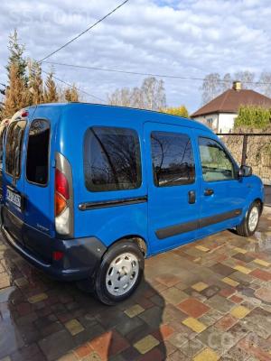 Zils Renault Kangoo 2001 Rīga, ar dzinēja tilpumu 1.90 L un nobraukumu 318 tūkst. km par 1700 €, foto  vietnē AUTOMOTO.COM.LV