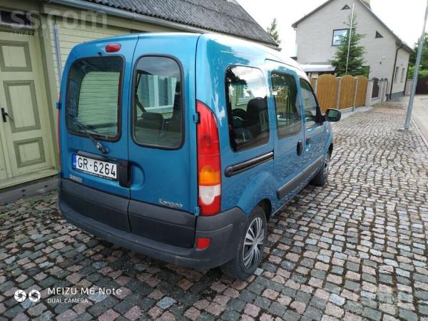 Zils Renault Kangoo 2007 Jēkabpils, ar dzinēja tilpumu 1.50 L un nobraukumu 341 tūkst. km par 1400 €, foto 2 vietnē AUTOMOTO.COM.LV