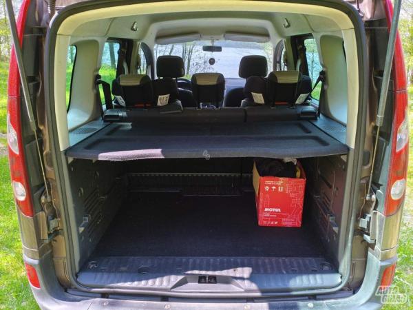 Brown Renault Kangoo 2012 in Vilnius, with an engine capacity of 1.50 L and mileage of 245 thousand km for 4900 €, photo 8 on AUTOMOTO.COM.LV