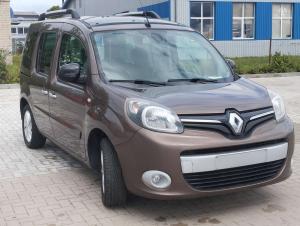 Brūns Renault Kangoo 2014 Tauragė, ar dzinēja tilpumu 1.20 L un nobraukumu 150 tūkst. km par 4600 €, foto  vietnē AUTOMOTO.COM.LV
