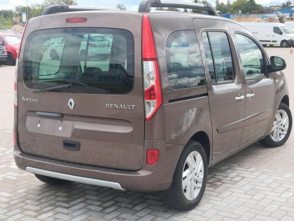 Brown Renault Kangoo 2014 in Taurage, with an engine capacity of 1.20 L and mileage of 150 thousand km for 4600 €, photo 3 on AUTOMOTO.COM.LV