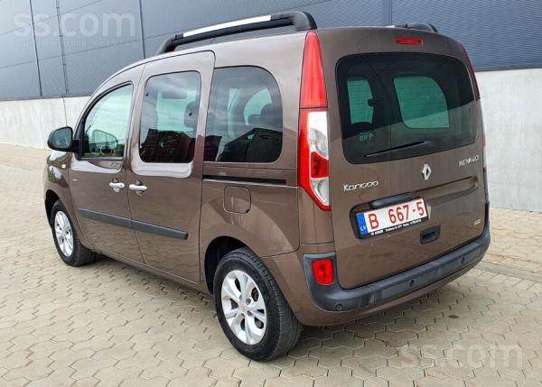 Brown Renault Kangoo 2016 in Riga, with an engine capacity of 1.40 L and mileage of 113 thousand km for 2300 €, photo 3 on AUTOMOTO.COM.LV