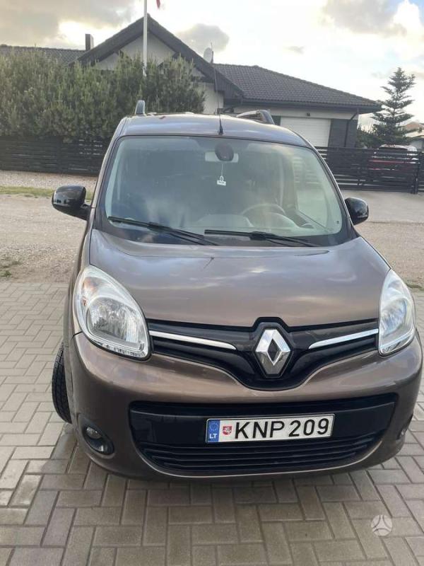 Brūns Renault Kangoo 2018 Klaipėda, ar dzinēja tilpumu 1.20 L un nobraukumu 124 tūkst. km par 6400 €, foto 3 vietnē AUTOMOTO.COM.LV