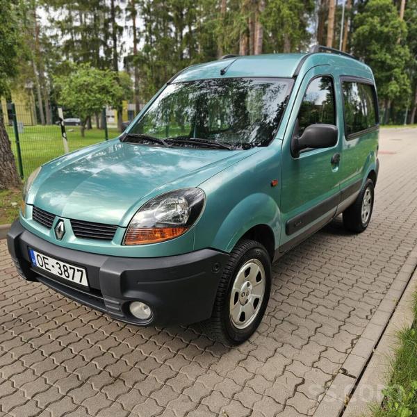 Renault Kangoo 2005 Ogre, ar dzinēja tilpumu 1.90 L un nobraukumu 272 tūkst. km par 2450 €, foto 1 vietnē AUTOMOTO.COM.LV