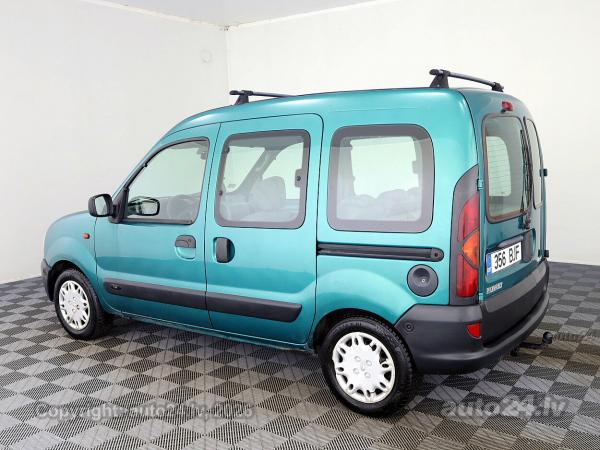 Green Renault Kangoo 2001 in Tallinn, with an engine capacity of 1.40 L and mileage of 265 thousand km for 999 €, photo 4 on AUTOMOTO.COM.LV
