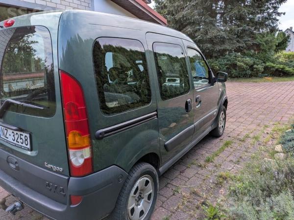 Zaļš Renault Kangoo 2006 Rīga, ar dzinēja tilpumu 1.60 L un nobraukumu 239 tūkst. km par 2500 €, foto 5 vietnē AUTOMOTO.COM.LV