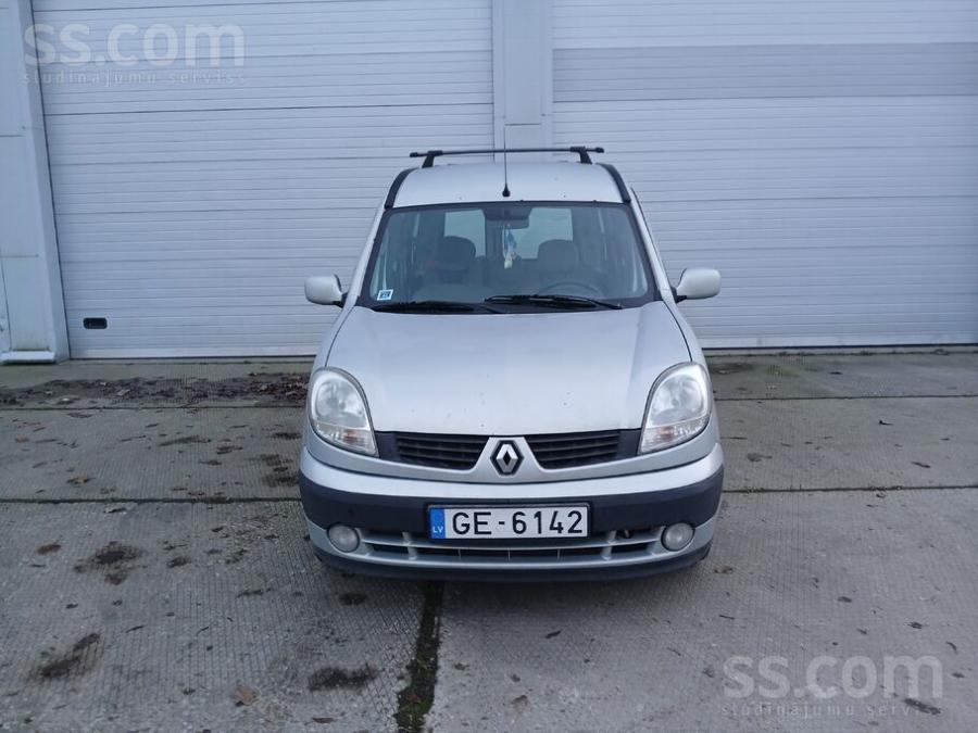 Pelēks Renault Kangoo 2006 Limbaži, ar dzinēja tilpumu 1.20 L un nobraukumu 0 tūkst. km par 400 €, foto 1 vietnē AUTOMOTO.COM.LV