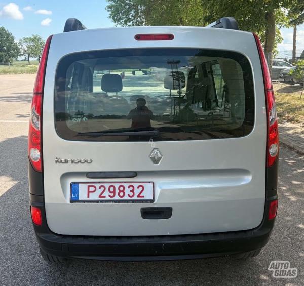 Grey Renault Kangoo 2010 in Marijampole, with an engine capacity of 1.60 L and mileage of 204 thousand km for 3650 €, photo 6 on AUTOMOTO.COM.LV