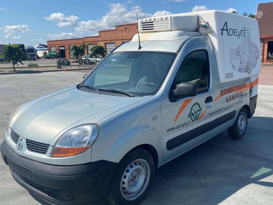 Grey Renault Kangoo 2006 in Marijampole, with an engine capacity of 1.46 L and mileage of 318 thousand km for 1400 €, photo 1 on AUTOMOTO.COM.LV