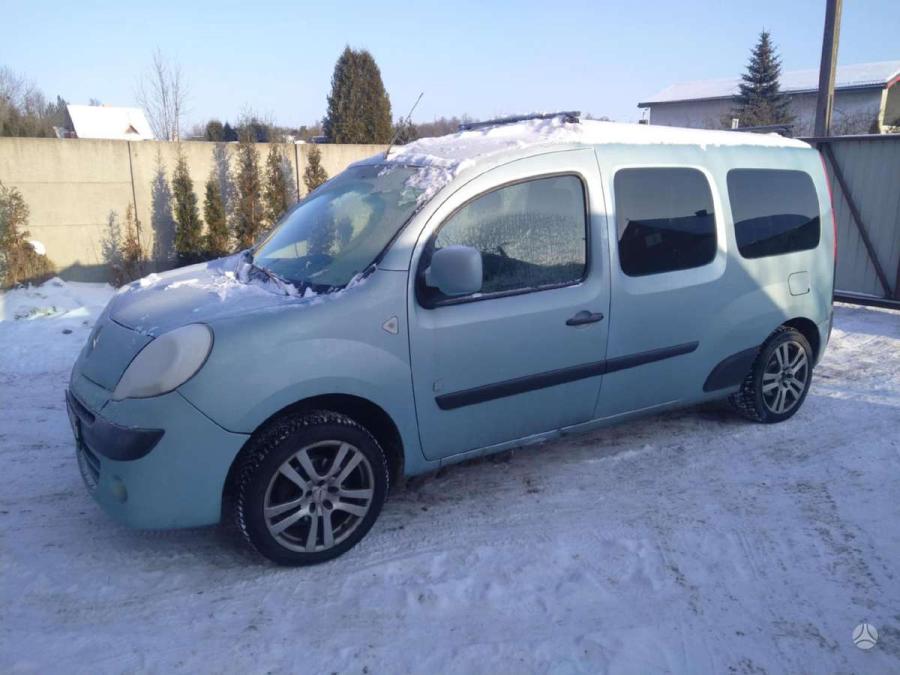 Pelēks Renault Kangoo 2011 Kauņa, ar dzinēja tilpumu 0.00 L un nobraukumu 150 tūkst. km par 3300 €, foto 3 vietnē AUTOMOTO.COM.LV