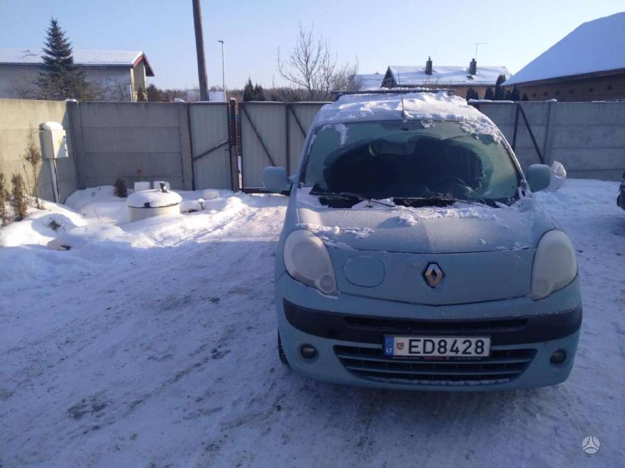 Pelēks Renault Kangoo 2011 Kauņa, ar dzinēja tilpumu 0.00 L un nobraukumu 150 tūkst. km par 3300 €, foto 4 vietnē AUTOMOTO.COM.LV