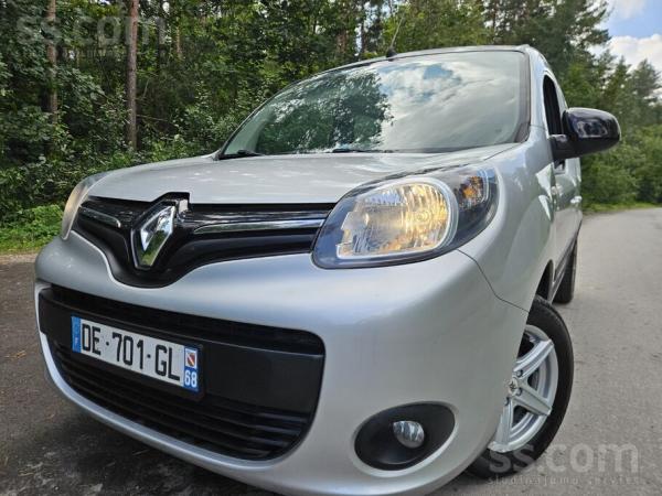 Grey Renault Kangoo 2014 in Riga, with an engine capacity of 1.50 L and mileage of 253 thousand km for 5750 €, photo 1 on AUTOMOTO.COM.LV