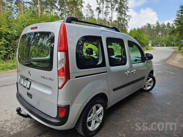 Grey Renault Kangoo 2014 in Riga, with an engine capacity of 1.50 L and mileage of 253 thousand km for 5750 €, photo 6 on AUTOMOTO.COM.LV