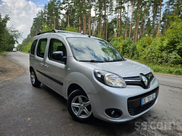 Grey Renault Kangoo 2014 in Riga, with an engine capacity of 1.50 L and mileage of 253 thousand km for 5750 €, photo 9 on AUTOMOTO.COM.LV