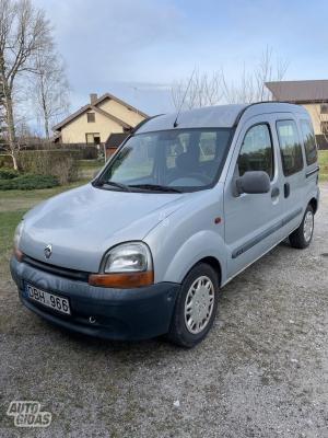 Pelēks Renault Kangoo 2000 Šilutė, ar dzinēja tilpumu 1.90 L un nobraukumu 190 tūkst. km par 940 €, foto  vietnē AUTOMOTO.COM.LV