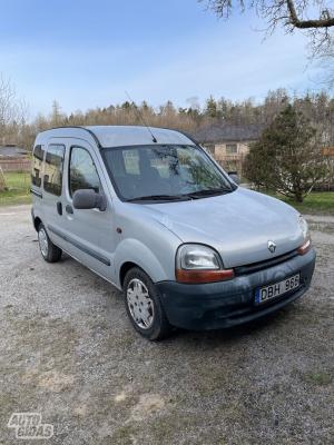 Grey Renault Kangoo 2000 in Silute, with an engine capacity of 1.90 L and mileage of 190 thousand km for 940 €, photo 3 on AUTOMOTO.COM.LV
