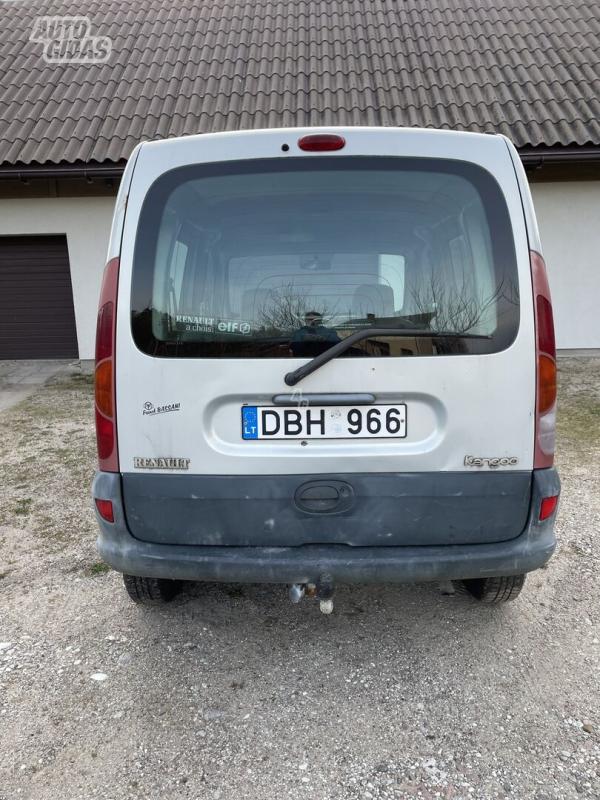 Grey Renault Kangoo 2000 in Silute, with an engine capacity of 1.90 L and mileage of 190 thousand km for 940 €, photo 3 on AUTOMOTO.COM.LV