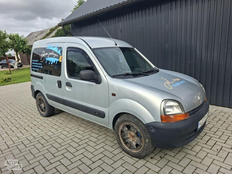 Pelēks Renault Kangoo 2002 Kretinga, ar dzinēja tilpumu 1.50 L un nobraukumu 352 tūkst. km par 500 €, foto 1 vietnē AUTOMOTO.COM.LV