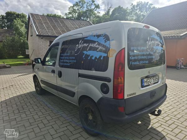 Grey Renault Kangoo 2002 in Kretinga, with an engine capacity of 1.50 L and mileage of 352 thousand km for 500 €, photo 4 on AUTOMOTO.COM.LV