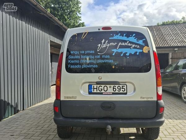 Grey Renault Kangoo 2002 in Kretinga, with an engine capacity of 1.50 L and mileage of 352 thousand km for 500 €, photo 5 on AUTOMOTO.COM.LV