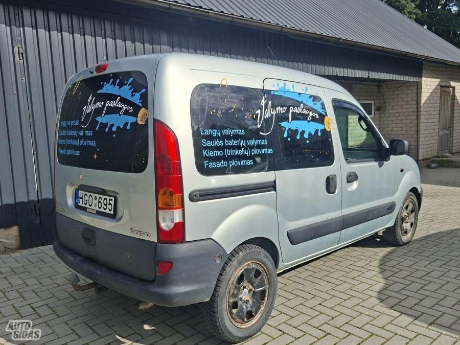 Pelēks Renault Kangoo 2002 Kretinga, ar dzinēja tilpumu 1.50 L un nobraukumu 352 tūkst. km par 500 €, foto 7 vietnē AUTOMOTO.COM.LV