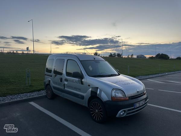 Рено Кенгу 2002 в Вильнюс на AUTOMOTO.COM.LV Серый Рено Кенгу 2002 в Вильнюс, объемом двигателя 1.60 л и пробегом 203 тыс. км за 2300 €, фото 4 на AUTOMOTO.COM.LV