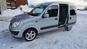 Pelēks Renault Kangoo 2004 Klaipėda, ar dzinēja tilpumu 1.50 L un nobraukumu 178 tūkst. km par 2890 €, foto 14 vietnē AUTOMOTO.COM.LV
