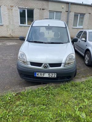 Pelēks Renault Kangoo 2005 Kretinga, ar dzinēja tilpumu 1.46 L un nobraukumu 260 tūkst. km par 400 €, foto 10 vietnē AUTOMOTO.COM.LV