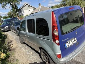 Grey Renault Kangoo 2008 in Riga, with an engine capacity of 1.50 L and mileage of 297 thousand km for 1000 €, photo 5 on AUTOMOTO.COM.LV