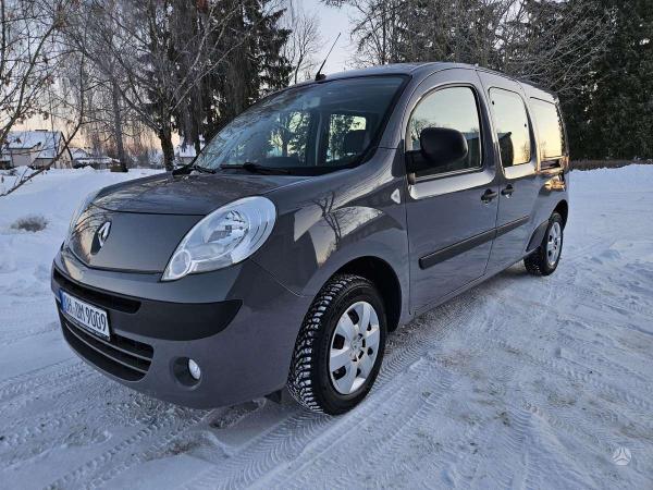 Grey Renault Kangoo 2013 in Radviliskis, with an engine capacity of 1.46 L and mileage of 135 thousand km for 6500 €, photo 1 on AUTOMOTO.COM.LV