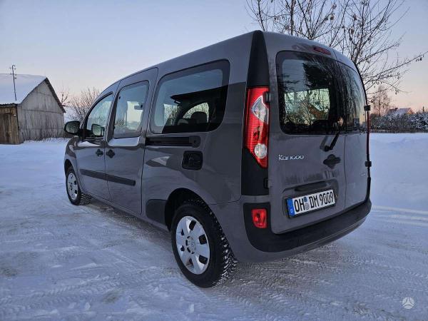 Grey Renault Kangoo 2013 in Radviliskis, with an engine capacity of 1.46 L and mileage of 135 thousand km for 6500 €, photo 4 on AUTOMOTO.COM.LV
