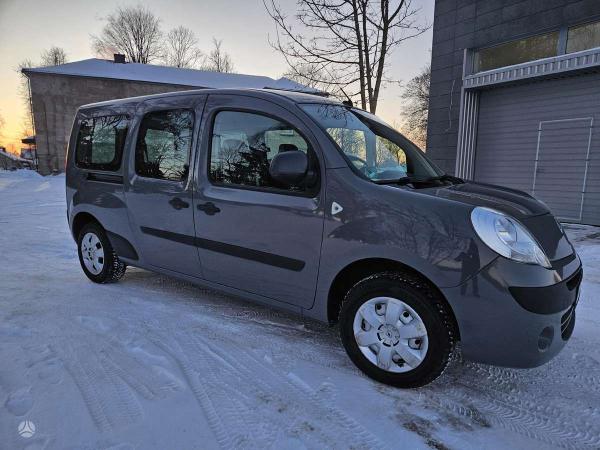 Grey Renault Kangoo 2013 in Radviliskis, with an engine capacity of 1.46 L and mileage of 135 thousand km for 6500 €, photo 6 on AUTOMOTO.COM.LV