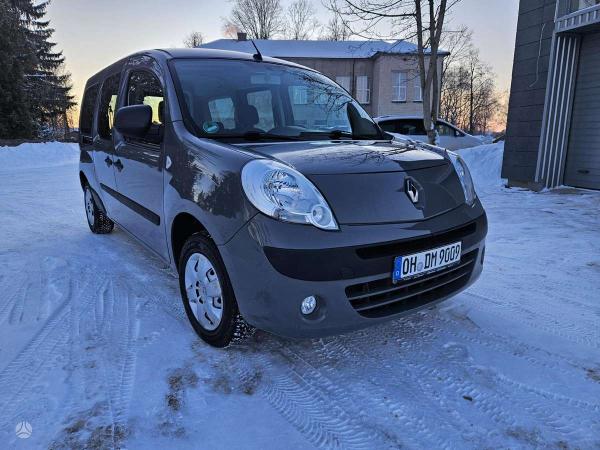Grey Renault Kangoo 2013 in Radviliskis, with an engine capacity of 1.46 L and mileage of 135 thousand km for 6500 €, photo 9 on AUTOMOTO.COM.LV