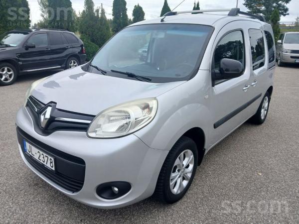 Pelēks Renault Kangoo 2013 Valmiera, ar dzinēja tilpumu 1.50 L un nobraukumu 172 tūkst. km par 4800 €, foto 1 vietnē AUTOMOTO.COM.LV