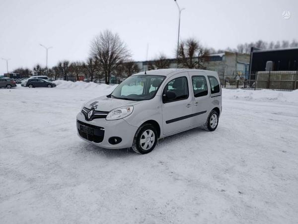 Grey Renault Kangoo 2015 in Marijampole, with an engine capacity of 1.46 L and mileage of 221 thousand km for 5450 €, photo 9 on AUTOMOTO.COM.LV