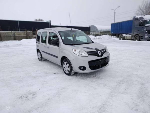 Grey Renault Kangoo 2015 in Marijampole, with an engine capacity of 1.46 L and mileage of 221 thousand km for 5450 €, photo 10 on AUTOMOTO.COM.LV