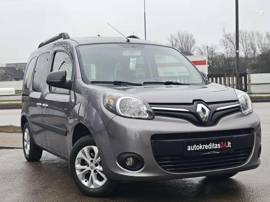 Grey Renault Kangoo 2016 in Siauliai, with an engine capacity of 1.20 L and mileage of 130 thousand km for 4500 €, photo 3 on AUTOMOTO.COM.LV