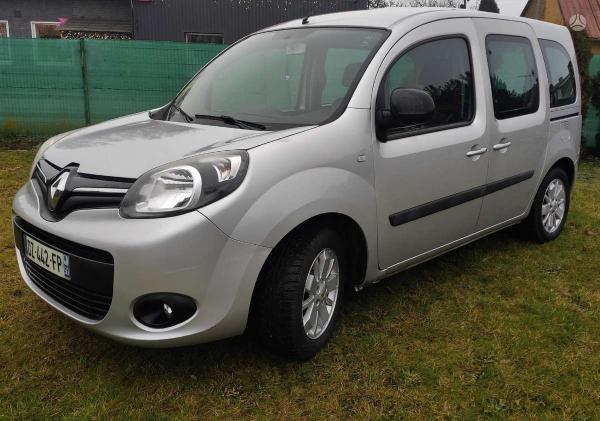 Grey Renault Kangoo 2016 in Taurage, with an engine capacity of 1.46 L and mileage of 253 thousand km for 5999 €, photo 1 on AUTOMOTO.COM.LV