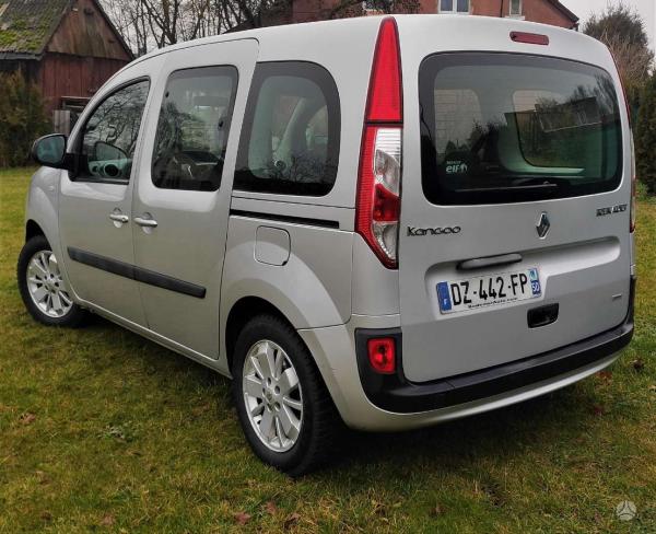 Grey Renault Kangoo 2016 in Taurage, with an engine capacity of 1.46 L and mileage of 253 thousand km for 5999 €, photo 4 on AUTOMOTO.COM.LV