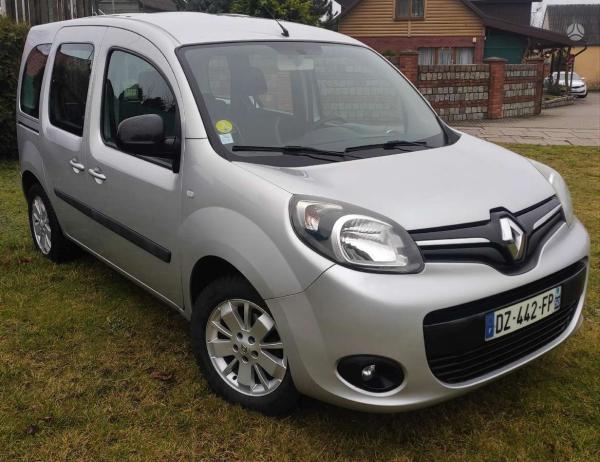 Pelēks Renault Kangoo 2016 Tauragė, ar dzinēja tilpumu 1.46 L un nobraukumu 253 tūkst. km par 5999 €, foto 3 vietnē AUTOMOTO.COM.LV